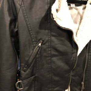 Vigoss | Jackets & Coats | Vigoss Jeans Faux Leather Jacket | Poshmark